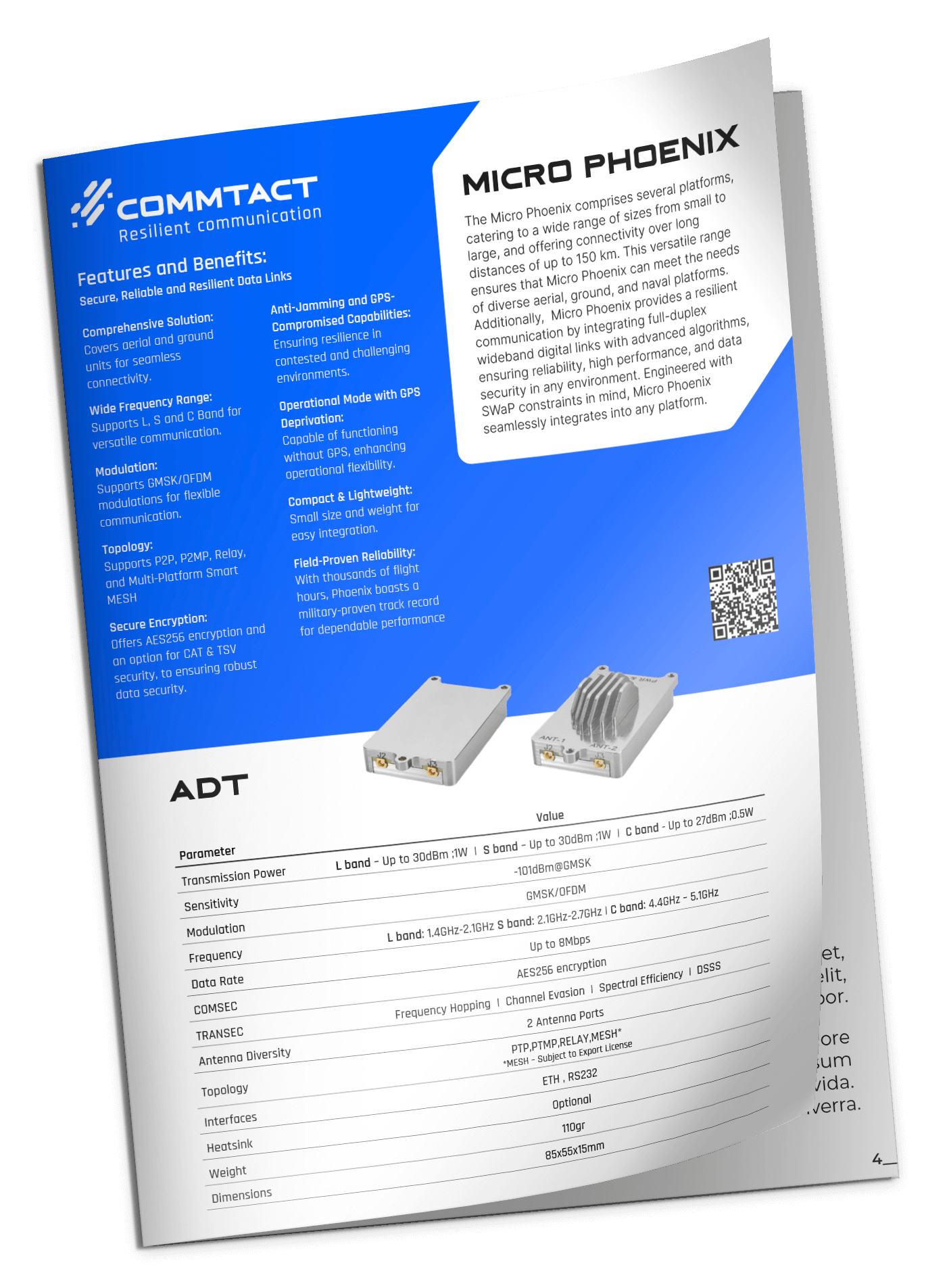 Micro Phoenix Brochure | SWaP Optimized